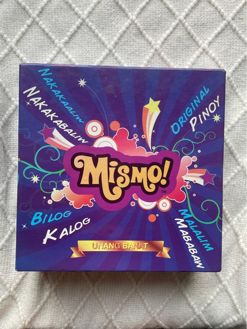 Mismo Pinoy Board Game, Hobbies & Toys, Toys & Games on Carousell