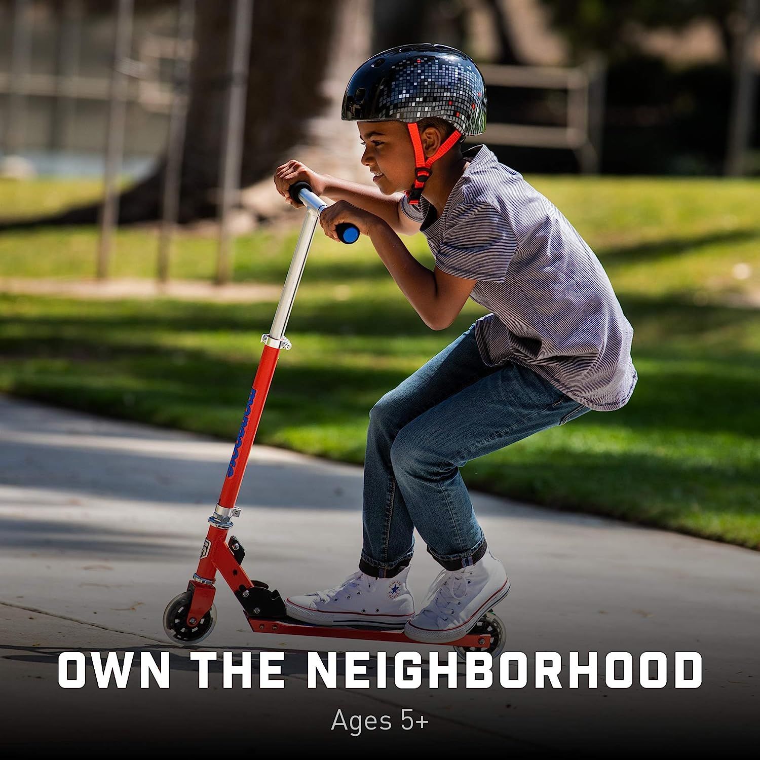 Mongoose Trace Kick Scooter Folding Design (Trace 100+), Sports ...