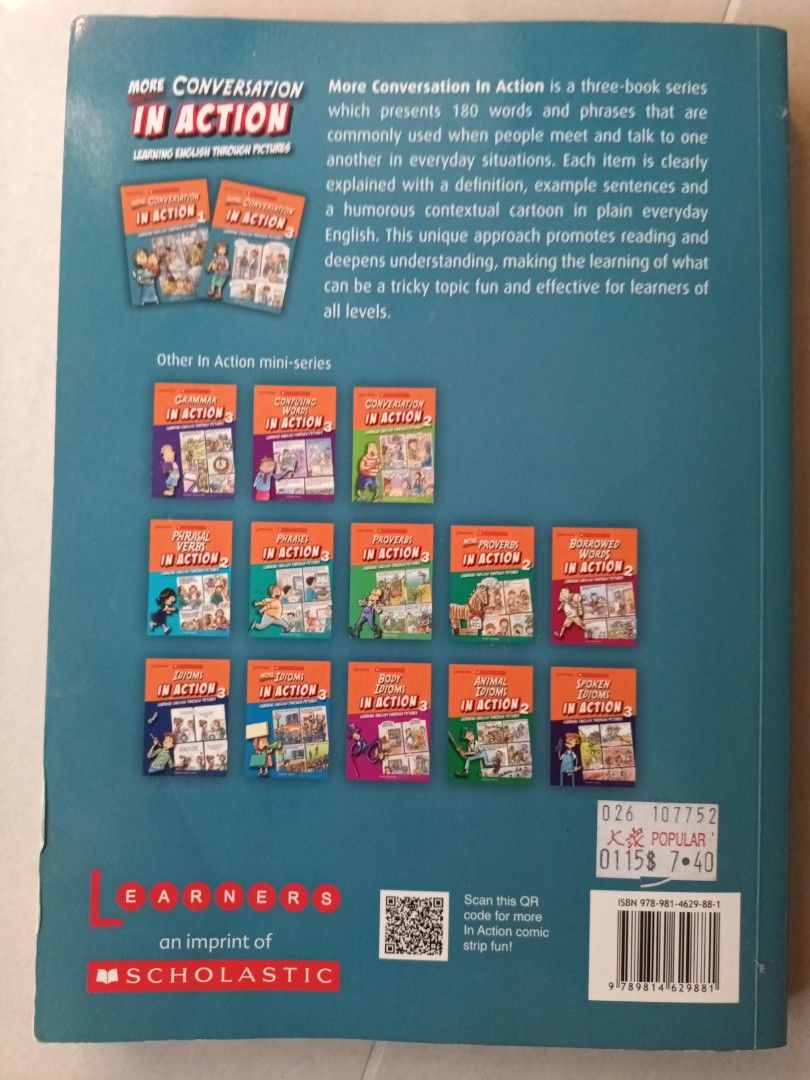 More conversation in action, Hobbies & Toys, Books & Magazines ...