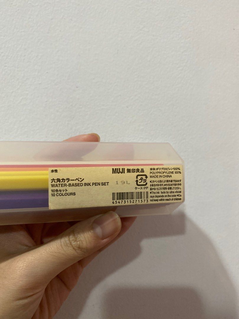 Muji water inked pen set, Hobbies & Toys, Stationery & Craft ...
