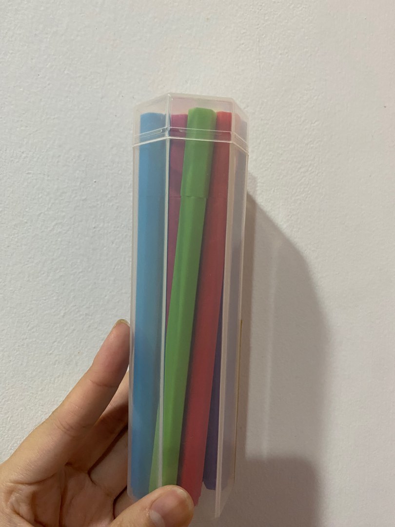 Muji water inked pen set, Hobbies & Toys, Stationery & Craft ...