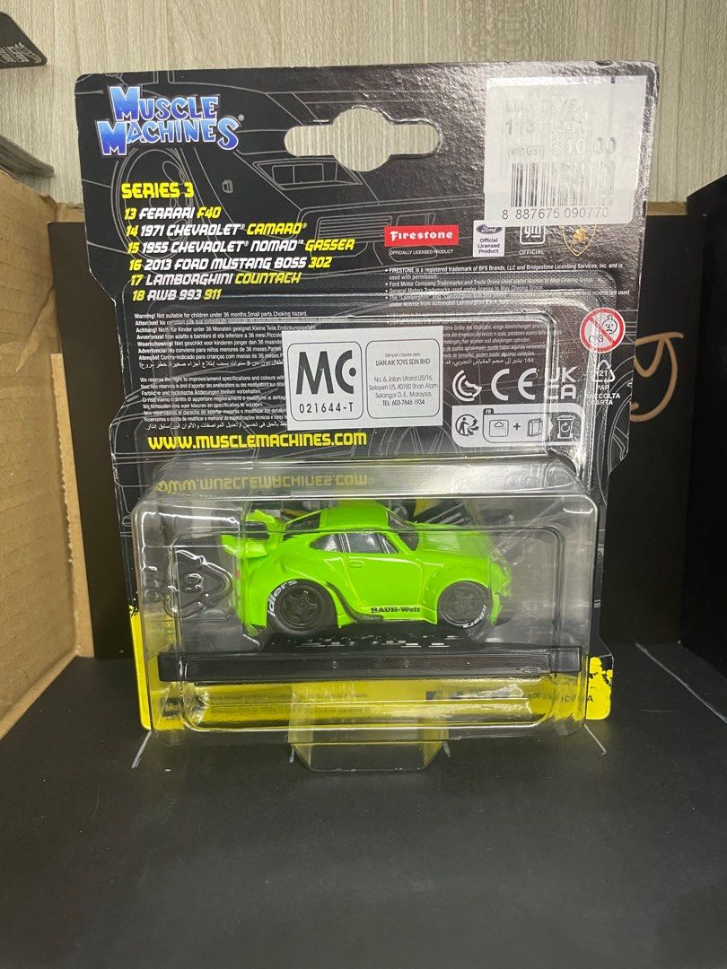 Muscle Machines Porsche 911 Rwb Hobbies And Toys Toys And Games On Carousell