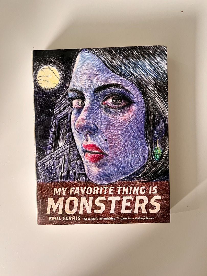 My Favourite Thing Is Monsters by Emil Ferris, Hobbies & Toys, Books ...