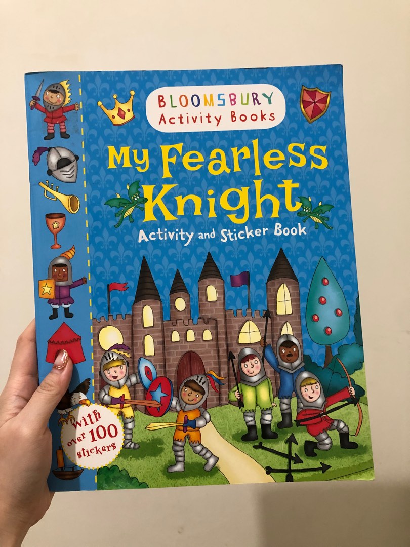 My Fearless Knight Activity and Sticker Book, Buku & Alat Tulis, Buku ...