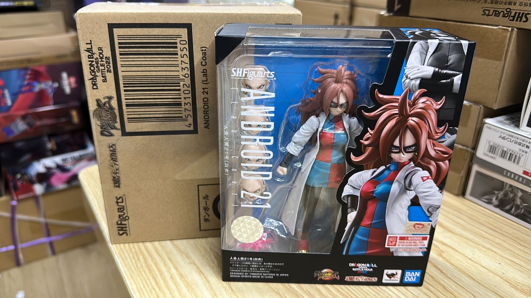 (N)開封品 Bandai S.H.Figuarts Shf Android No.21Lab White Coat Dragon Ball ...
