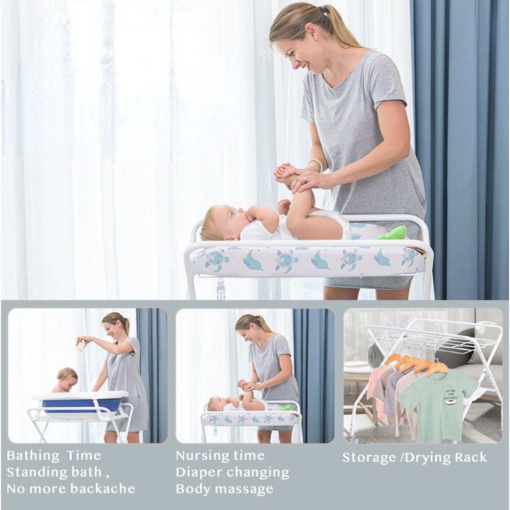 Nemobaby Bath Stand & Diaper Changing Table, Babies & Kids, Bathing ...