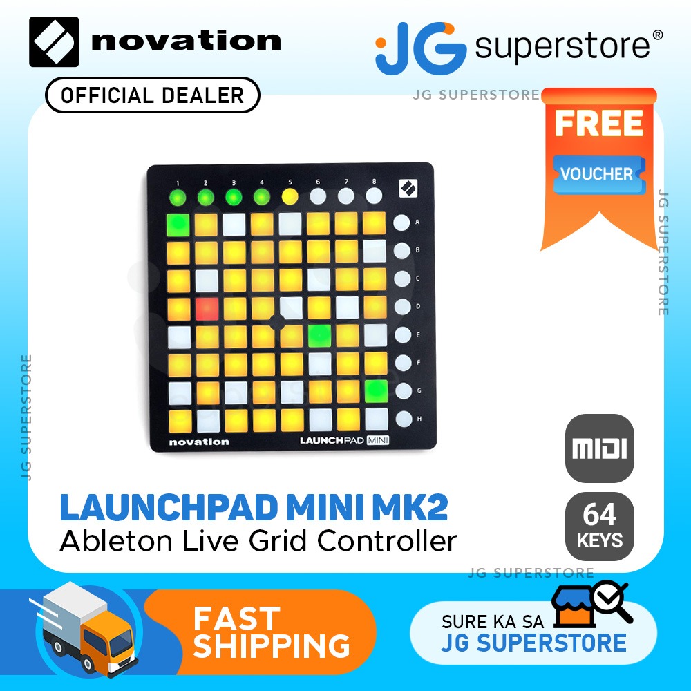 Novation Launchpad Mini MK2 Pad Grid USB Midi Controller JG Superstore, Photography, Photography ...