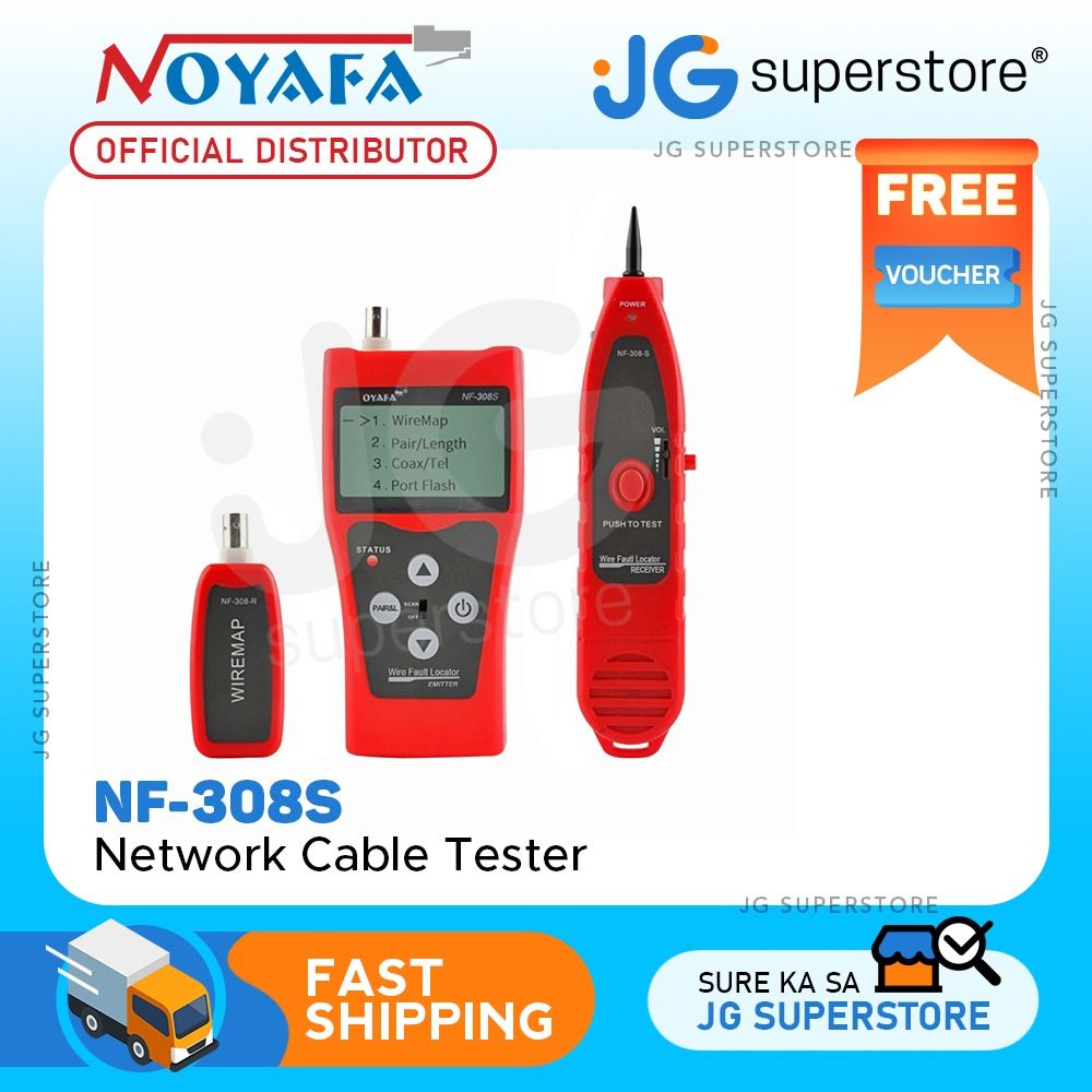 Noyafa NF-308 / NF-308S Network Telephone Wire Fault Locator Tester Pen ...