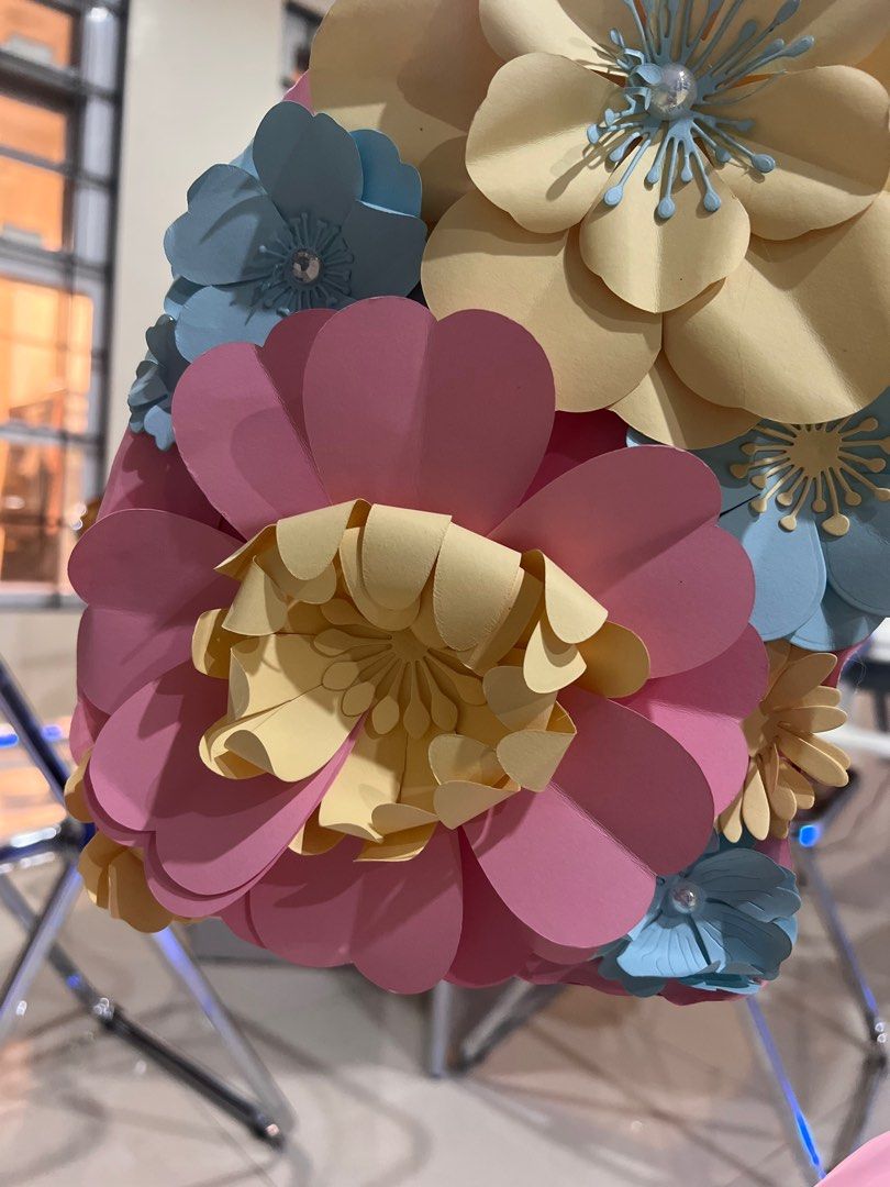 Number 2 Standee 3feet Pastel Floral, Hobbies & Toys, Stationary ...