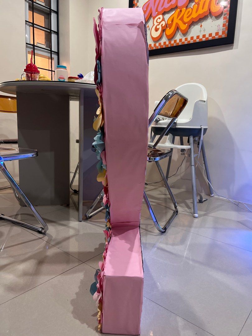 Number 2 Standee 3feet Pastel Floral, Hobbies & Toys, Stationary ...