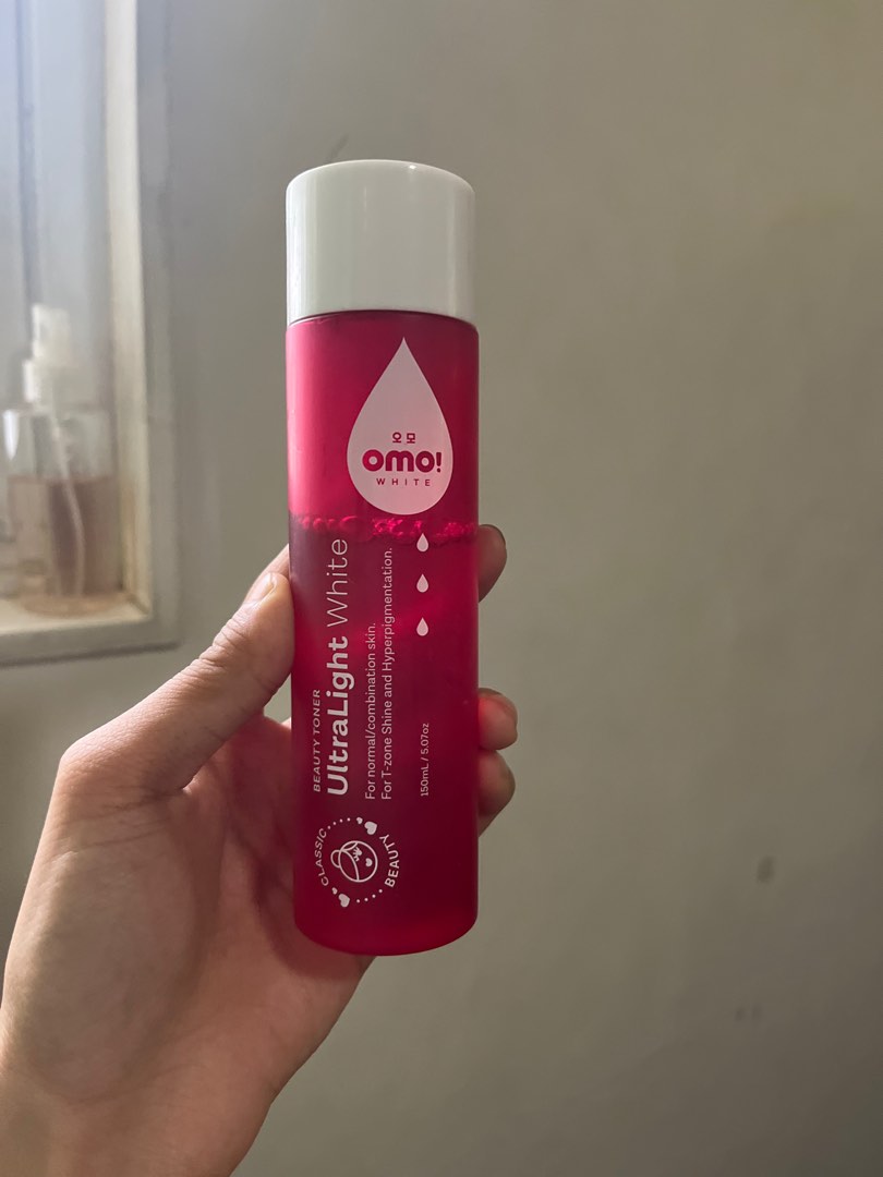 OMO! White UltraLight White Toner 150ml red on Carousell