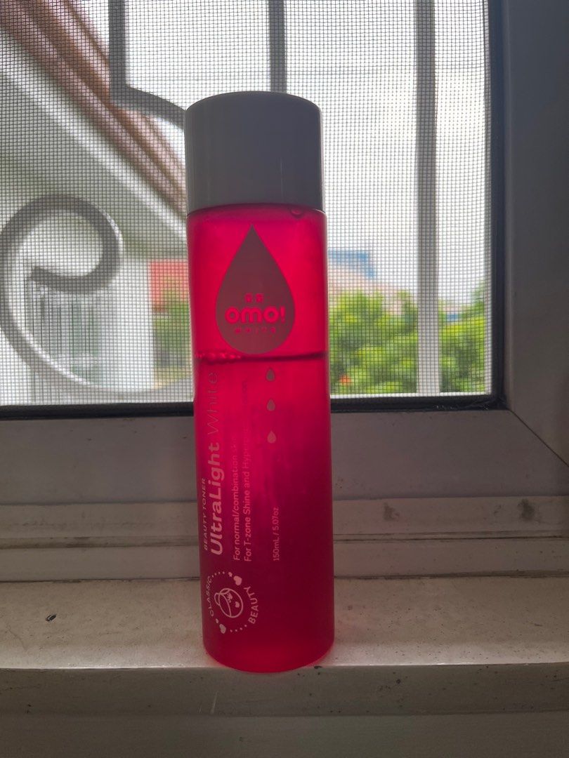 OMO! White UltraLight White Toner 150ml red on Carousell