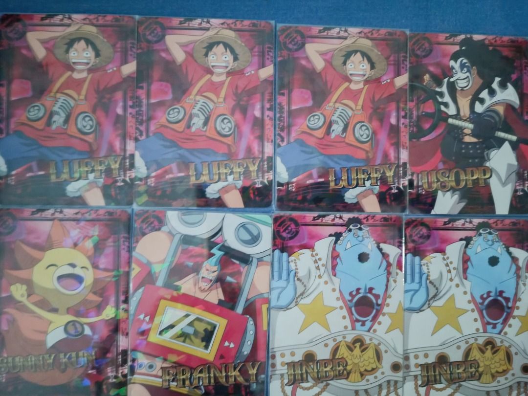 One Piece Film Red Movie Character Cards, Hobbies & Toys, Toys & Games ...