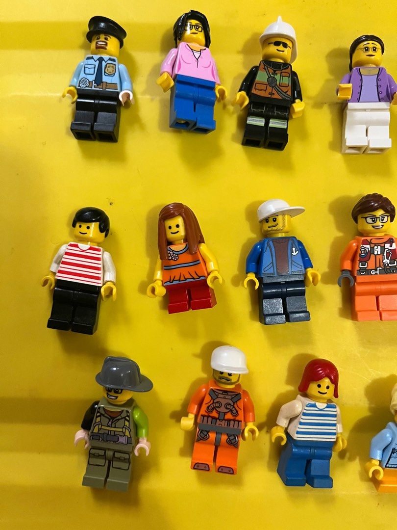 Original Lego Minifigures, Hobbies & Toys, Toys & Games on Carousell