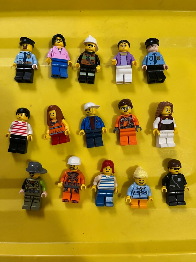 Original Lego Minifigures, Hobbies & Toys, Toys & Games on Carousell