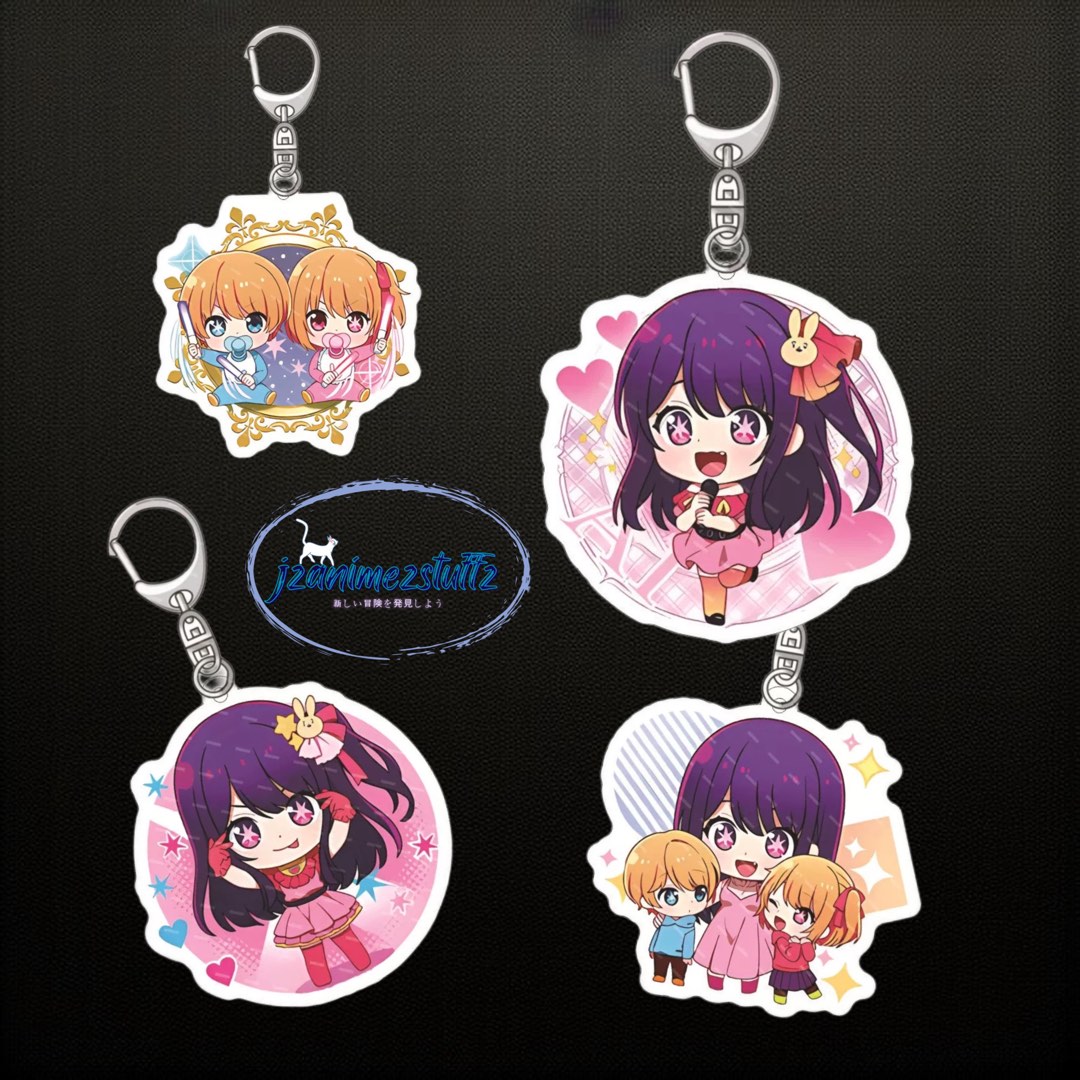 Oshi No Ko Circular Keychains, Hobbies & Toys, Memorabilia ...