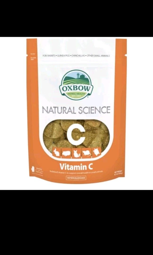 Oxbow vitamin c, Pet Supplies, Pet Food on Carousell