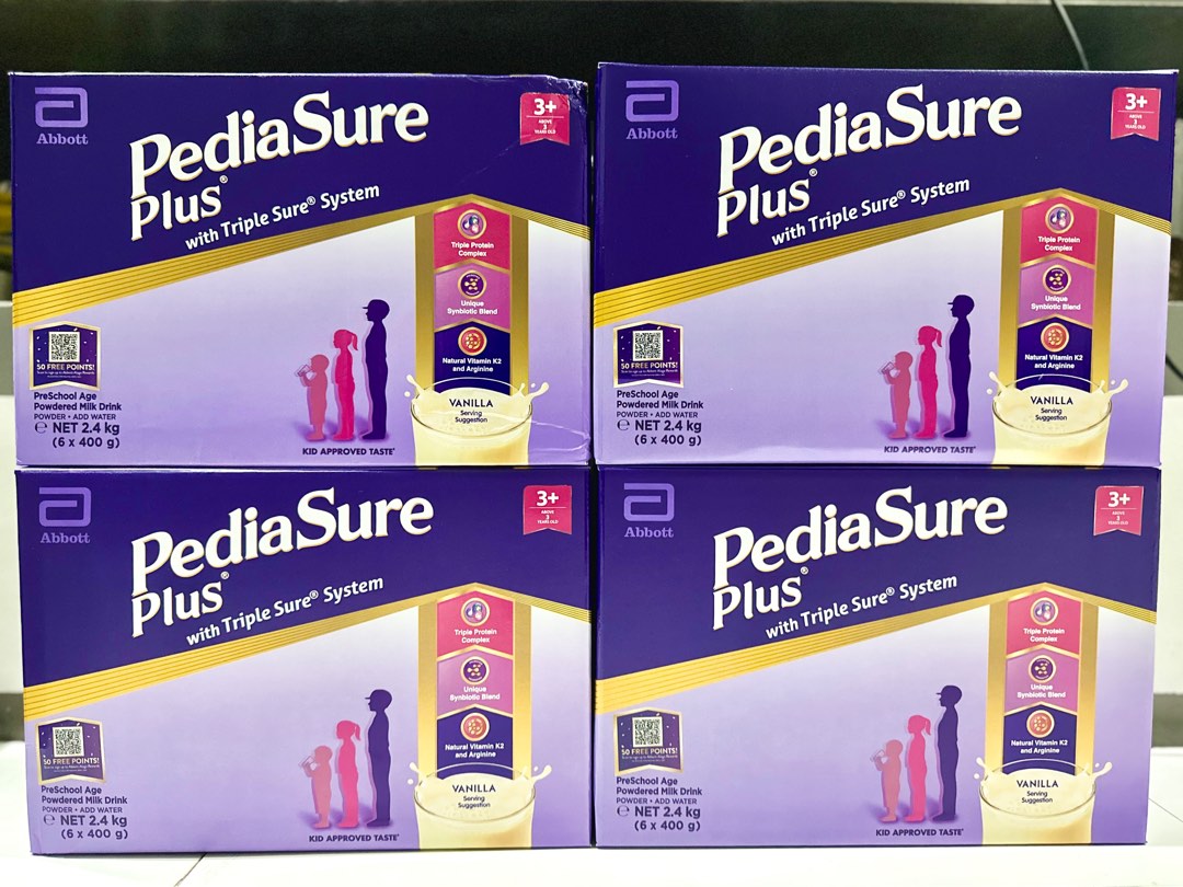 Pediasure Plus Vanilla 2.4KG For Kids Above 3 Years Old w/ QR |EXP FEB ...