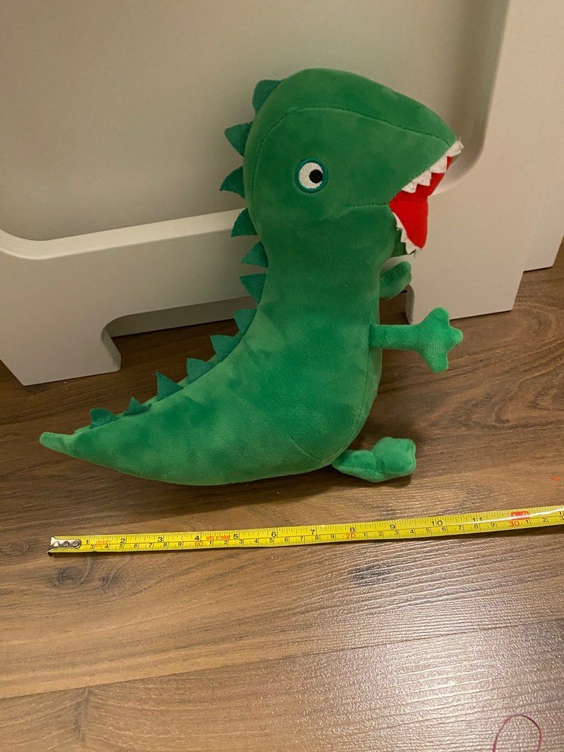 Peppa Pig George Dinosaur stuffed plush toy, Babies & Kids, Infant ...