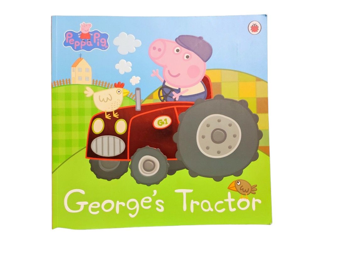 Peppa Pig George's Tractor children's book on Carousell