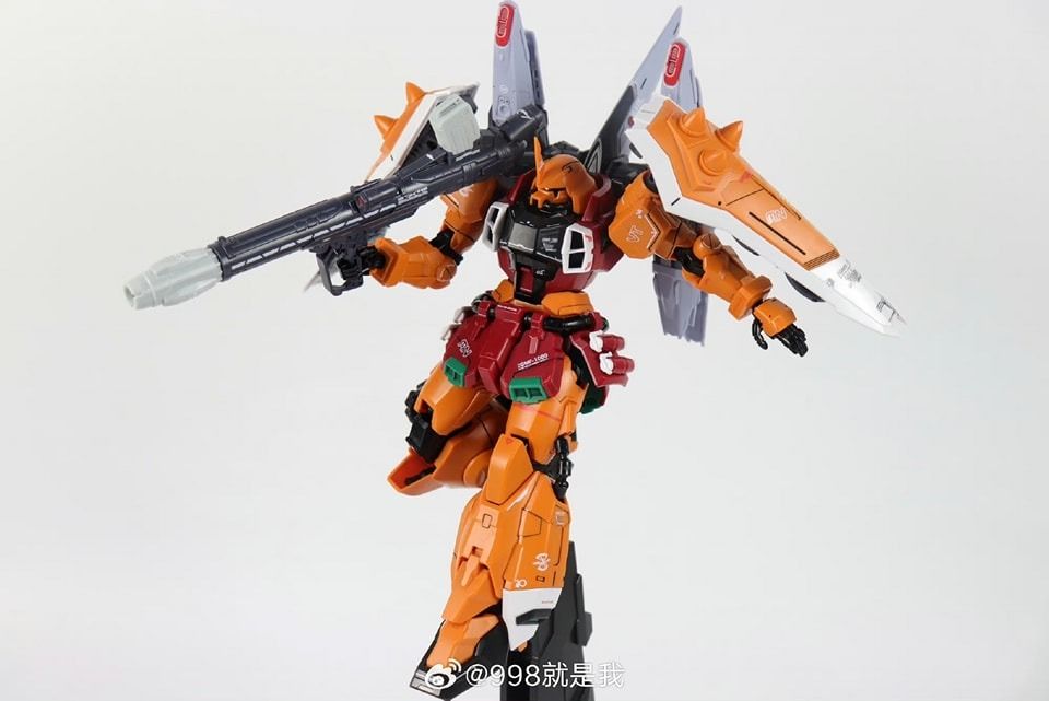 Phantom Model - MG Blaze Zaku Phantom Warrior - Dearka Elthman Custom ...