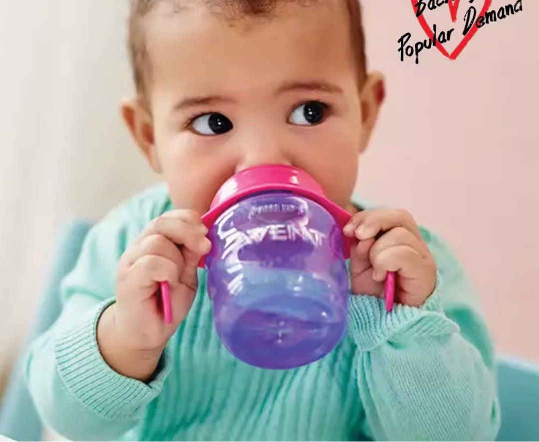 Philips Avent Cup Spill Free Easy sip soft spout cup with handle 7oz ...