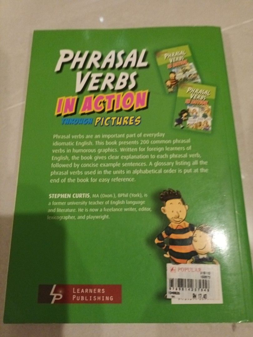 Phrasal verbs in action, Hobbies & Toys, Books & Magazines, Assessment ...