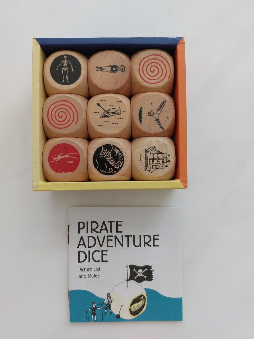 Pirate Adventure Dice Game, Hobbies & Toys, Toys & Games on Carousell
