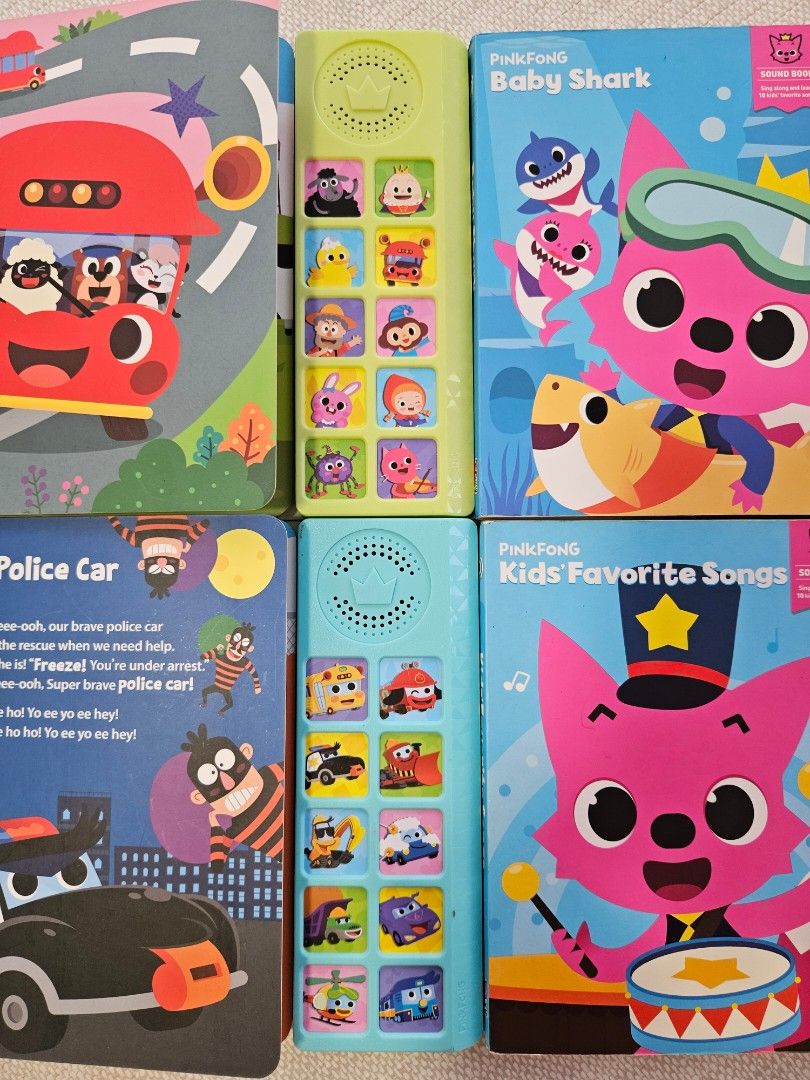 PL: Pinkfong Music Books - Baby Shark, Mother Goose, Hobbies & Toys ...