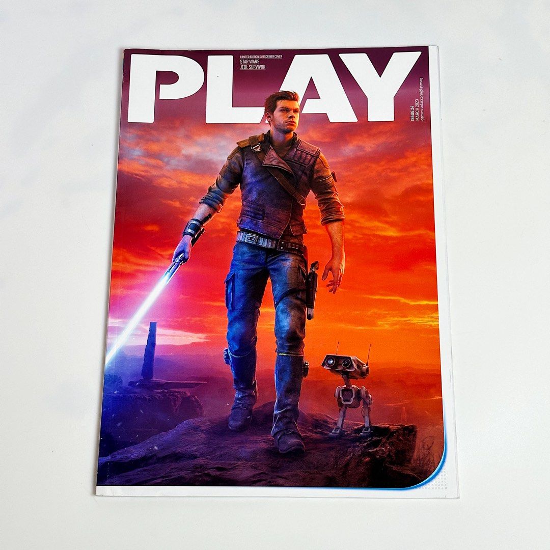 Play Magazine Limited Edition Subscriber Cover Star Wars Jedi: Survivor ...