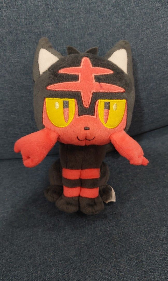Pokemon Litten Soft Toy, Hobbies & Toys, Toys & Games on Carousell