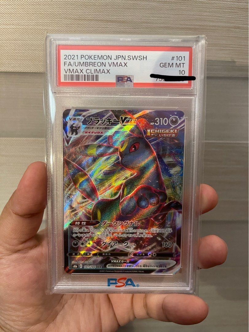 Pokemon PSA Slab - Umbreon Vmax Climax PSA 10, Hobbies & Toys, Toys ...