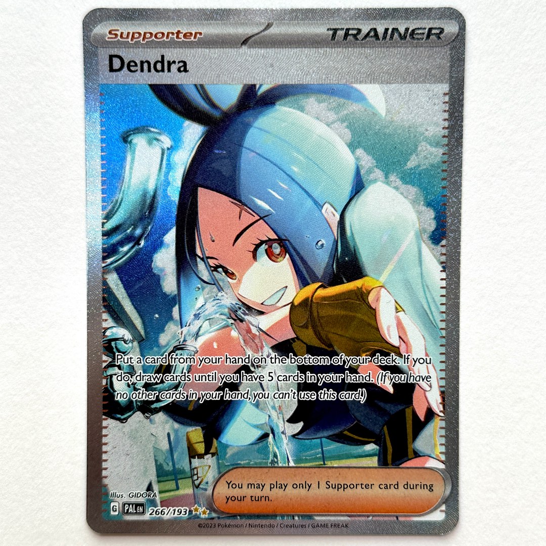 Pokemon TCG: Dendra 266/193 (Scarlet and Violet - Paldea Evolved (SV02 ...