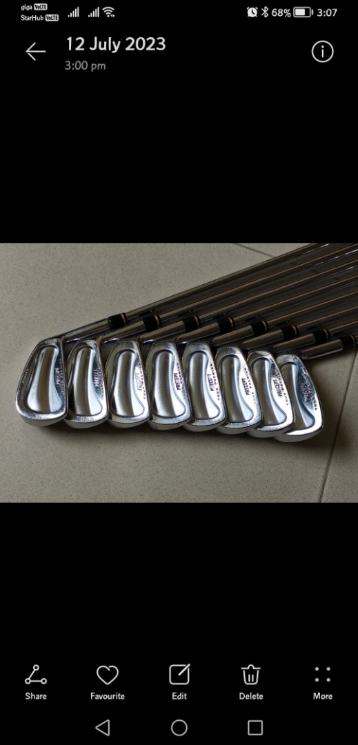 Precept TOUR Premium Irons, Sports Equipment, Sports & Games, Golf on ...