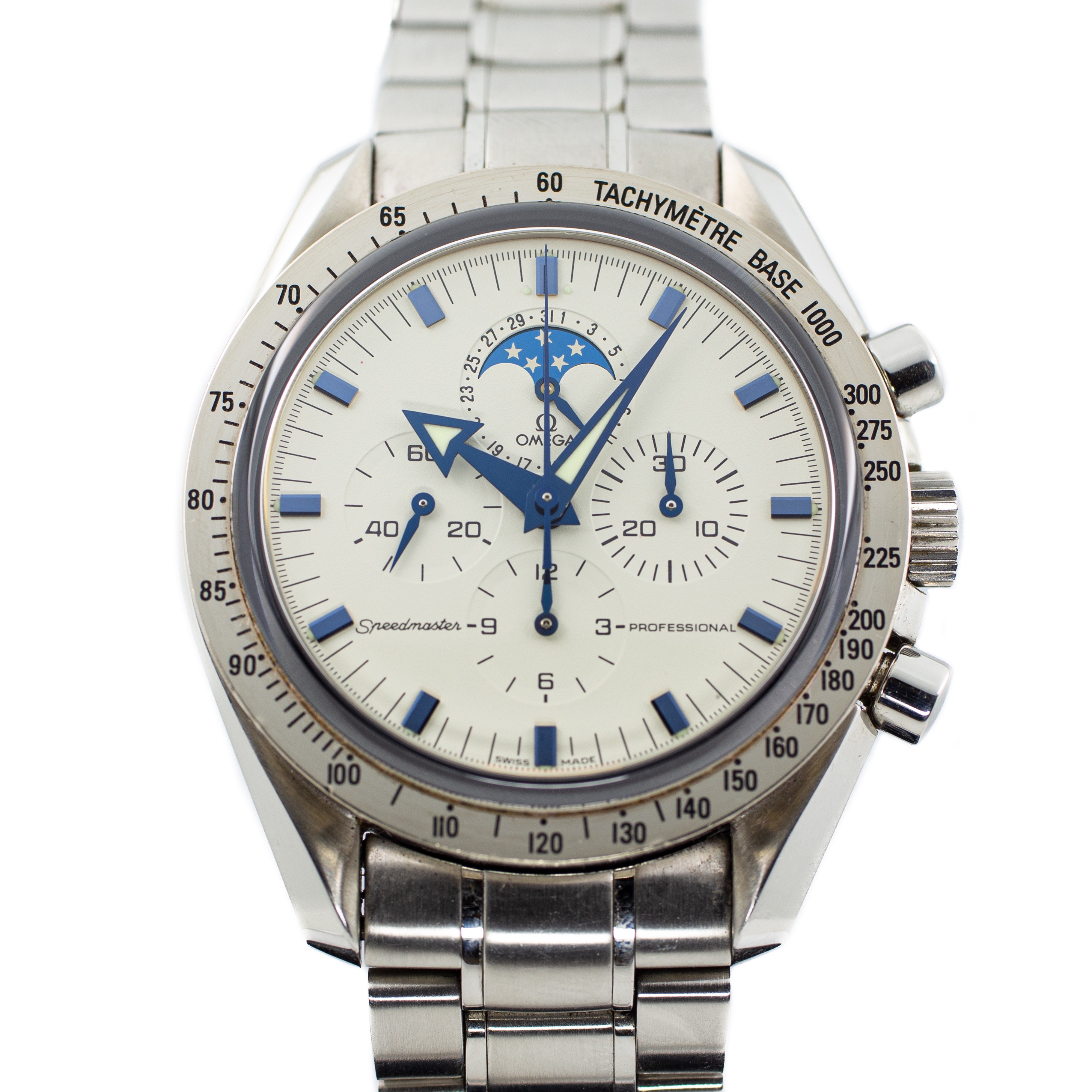 Preowned Omega Speedmaster Moon Phase Ref: 3575.20.00, Luxury, Watches ...