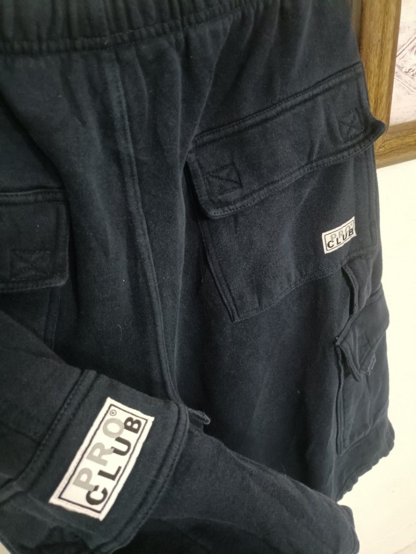 Pro Club Heavy Weight Fleece Cargo/Sweatshorts | Minimal Issue Check ...