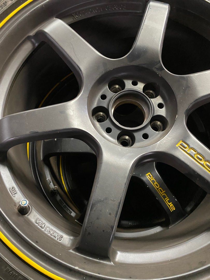 Prodrive 18 inch rims, Car Accessories, Tyres & Rims on Carousell