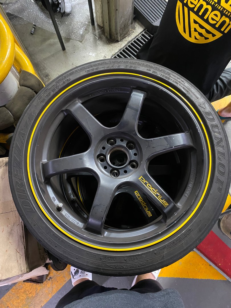 Prodrive 18 inch rims, Car Accessories, Tyres & Rims on Carousell