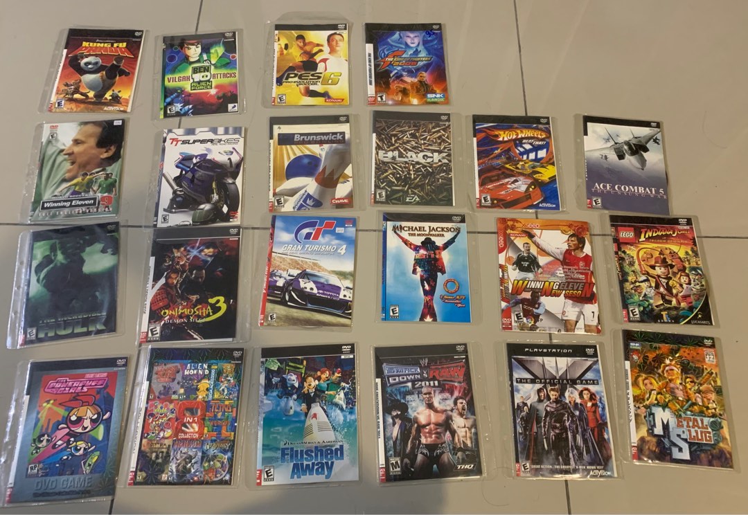 Ps2 DVD games, Video Gaming, Video Games, PlayStation on Carousell