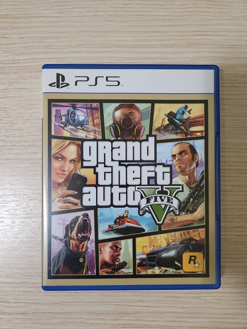 PS5 GTA 5 grand theft auto 5, Video Gaming, Video Games, PlayStation on ...