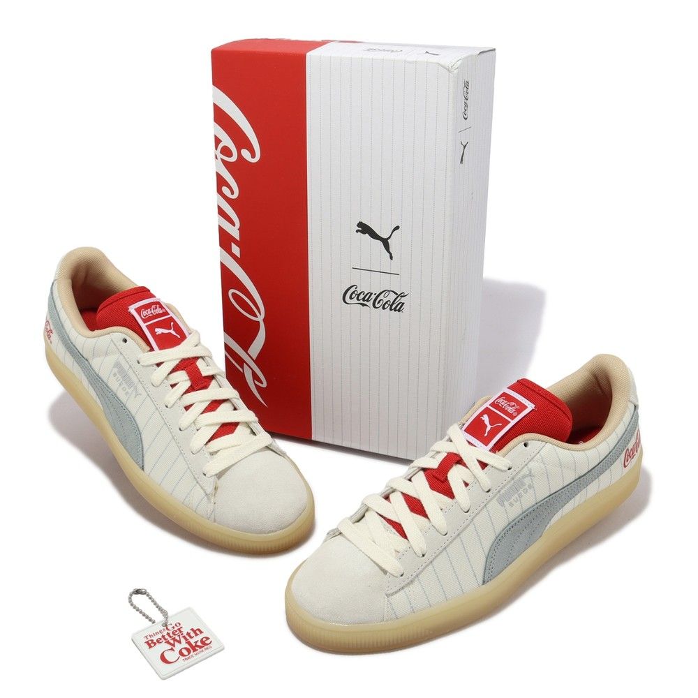 Puma x Coca Cola Original Suede Sneaker, Men's Fashion, Footwear ...