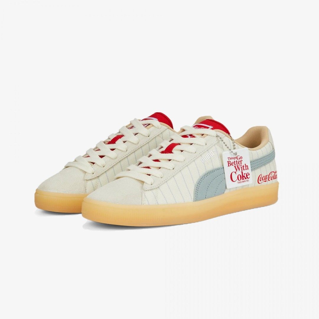 Puma x Coca Cola Original Suede Sneaker, Men's Fashion, Footwear ...