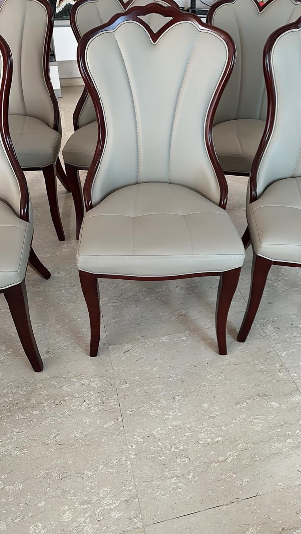 PVC Dining Chair, Furniture & Home Living, Furniture, Chairs on Carousell