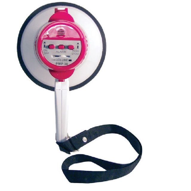 Pyle Pro PMP30 Professional Megaphone / Bullhorn with Siren, Audio ...