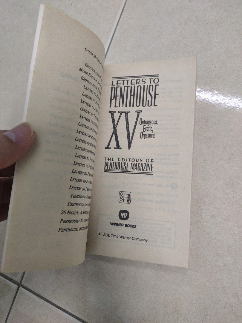 [Rare] Letters to Penthouse XV by Penthouse Magazine (Rated R ...