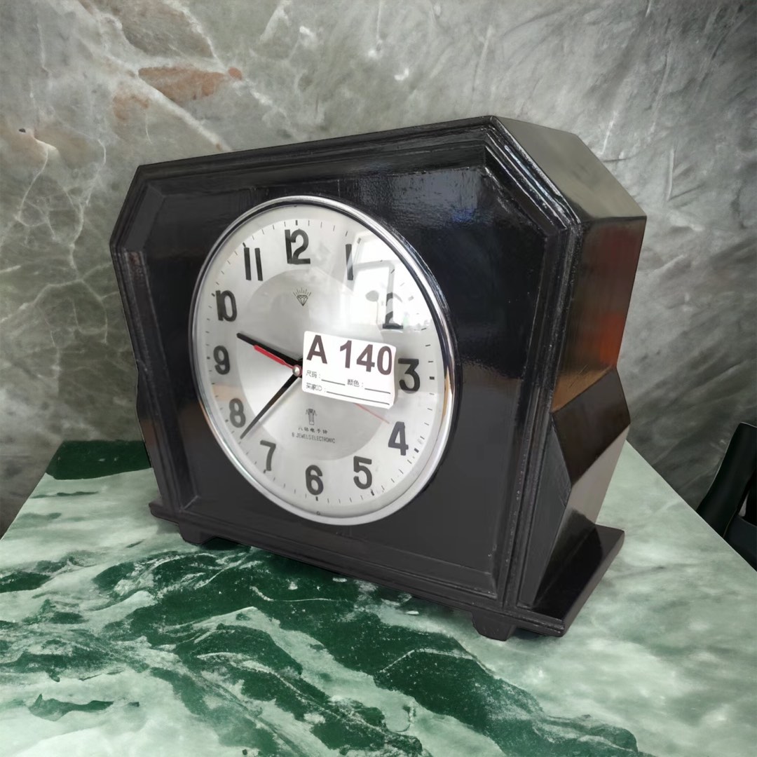 Rare Wooden 8 Jewel Diamond Clock, Furniture & Home Living, Home Decor ...