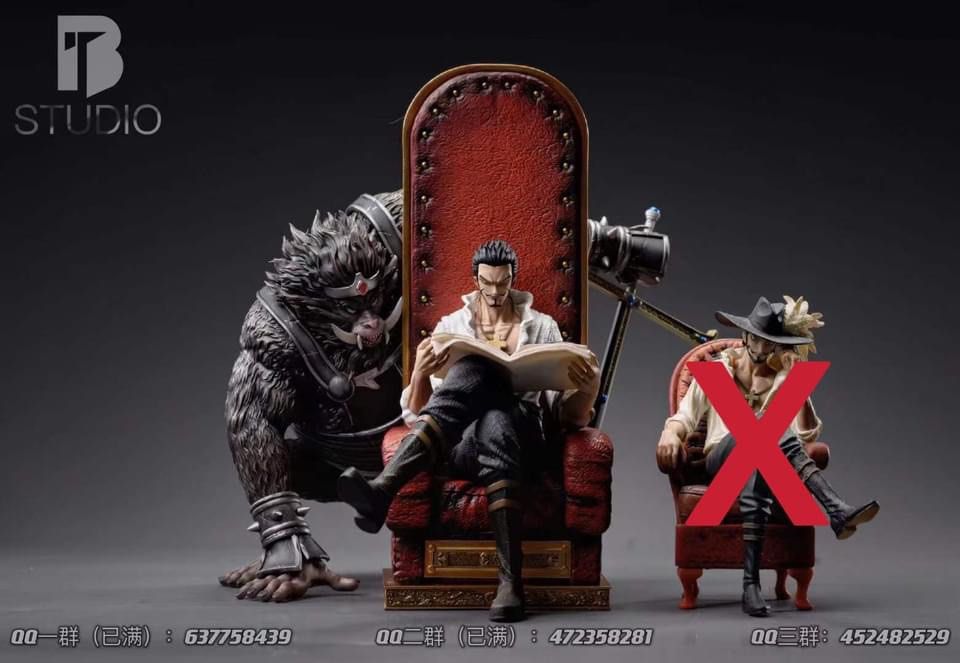 RESIN - Pre Order - One Piece (OP) - BT Studio Sitting Shichibukai Part ...