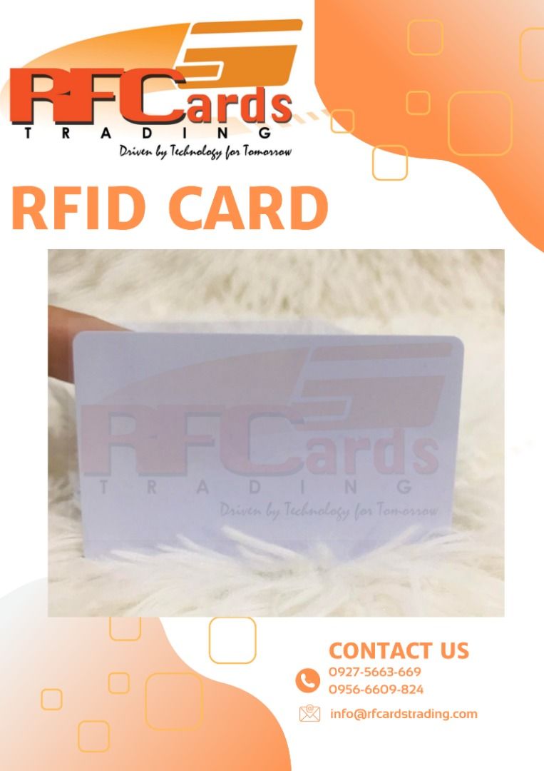 RFID CARD PLAIN WHITE SCHOOL ID TIME ATTENDANCE COMPANY ID, Mobile ...