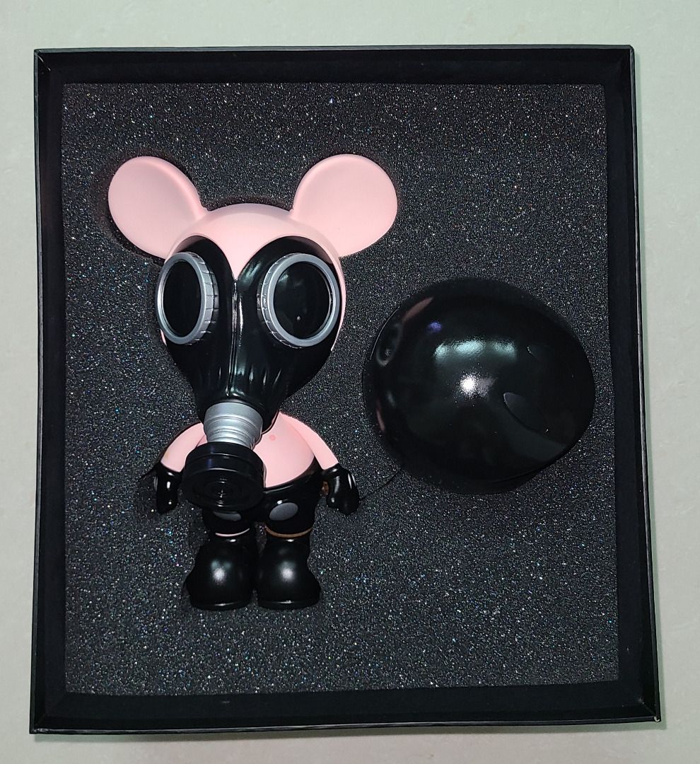 Ron English x Made by Monsters x JPS BONDAGE MOUSE MASK Murphy Smiley ...