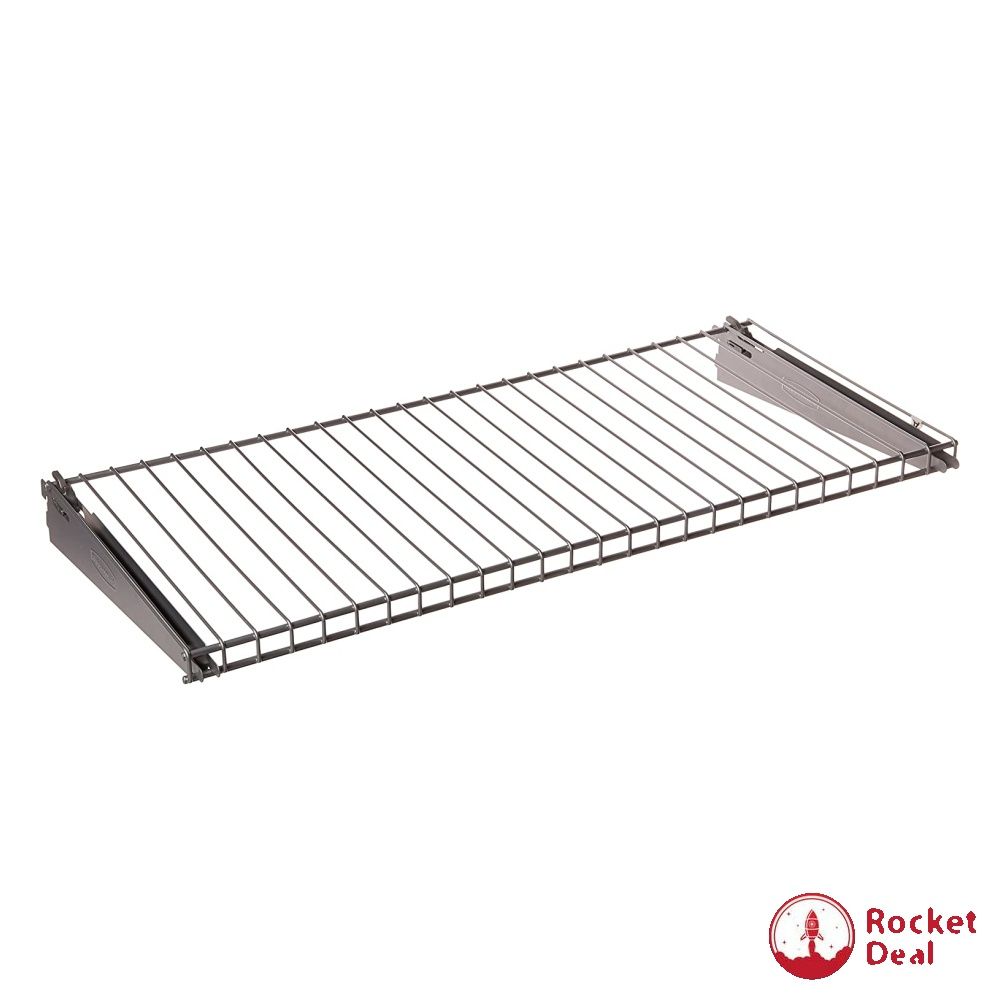 Rubbermaid Configurations 26" Shelving Kit, Set of 2 Shelves, Titanium ...